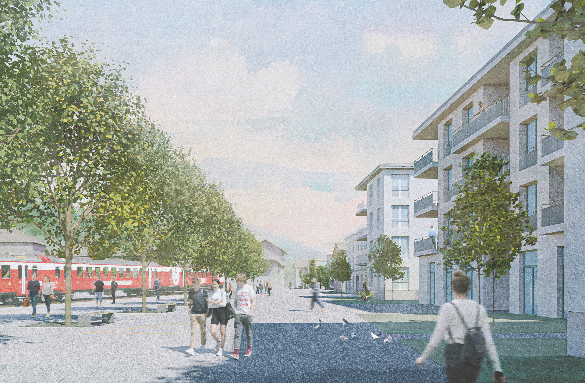 Rykart - Bahnhofsgebiet / Gerlafingen